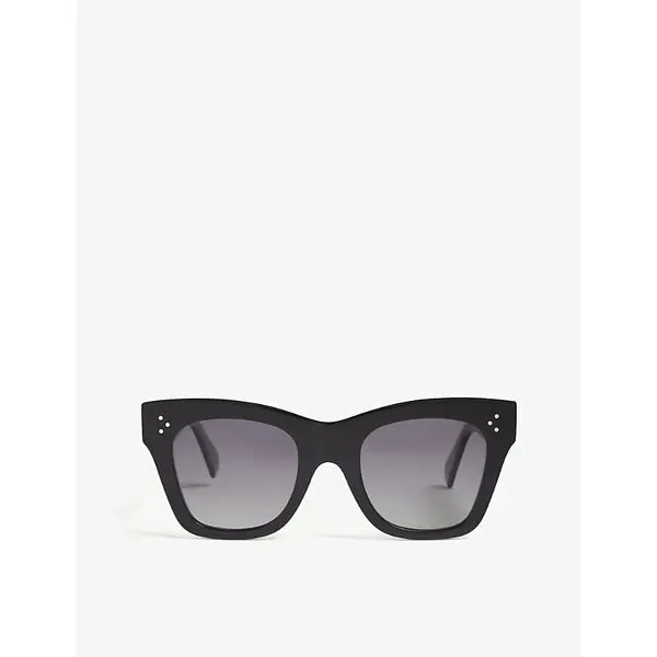 Celine Cl4004in Cat-eye-frame Sunglasses - Black