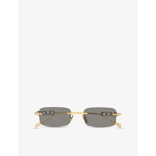 Gucci Gg1808s Rectangle Sunglasses