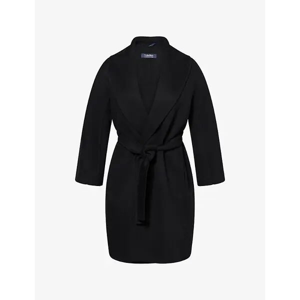 Max Mara Belted Virgin Wool Coat