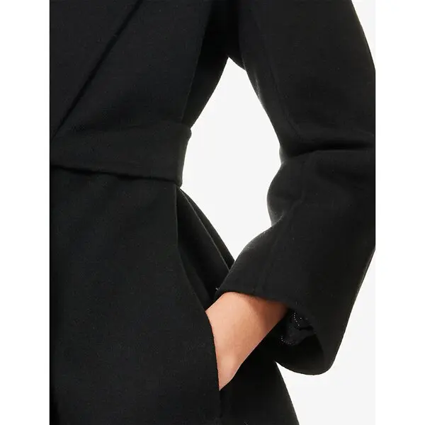 Max Mara Belted Virgin Wool Coat