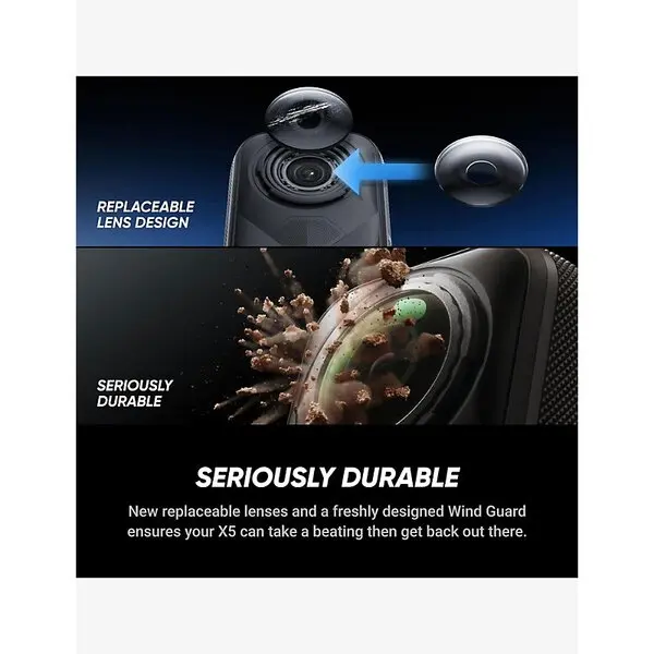 INSTA360 X5 360 Action Camera