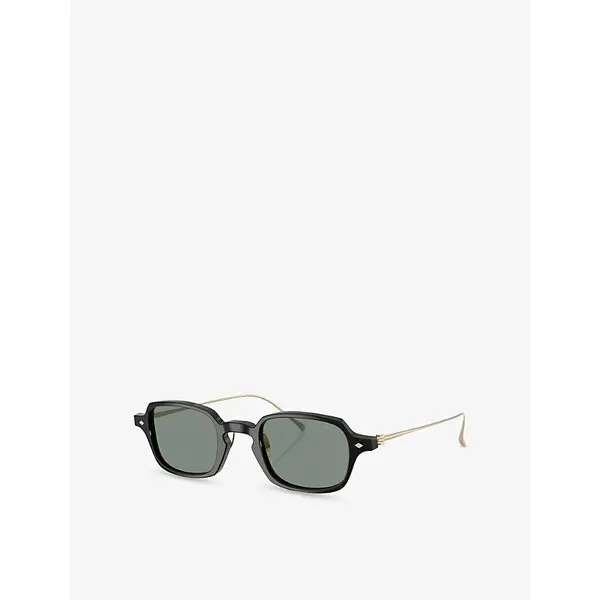 Giorgio Armani Rectangular-frame Sunglasses - Black