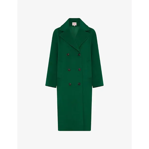 OMNES Tina Double-breasted Woven Coat