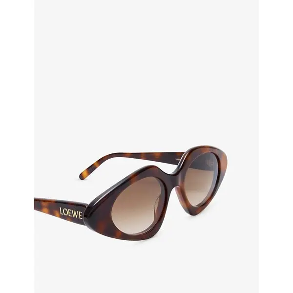 Loewe Triangle Slim Acetate Sunglasses