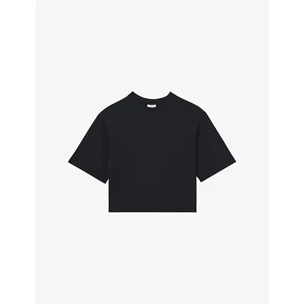REISS Lara Relaxed-fit Cotton T-shirt
