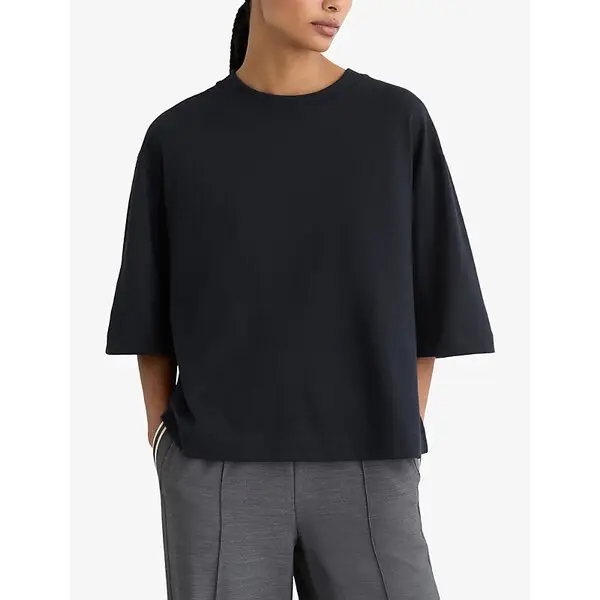 REISS Lara Relaxed-fit Cotton T-shirt