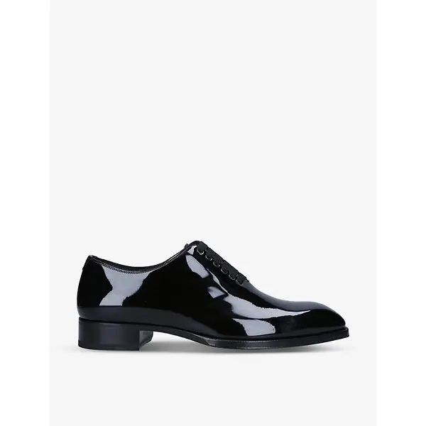 TOM FORD Elkan Patent Leather Oxford Shoes