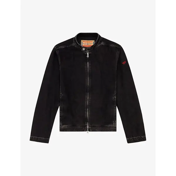 DIESEL® Glory Logo-embroidered Denim Jacket