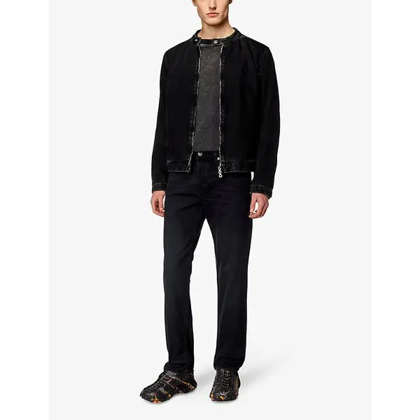DIESEL® Glory Logo-embroidered Denim Jacket