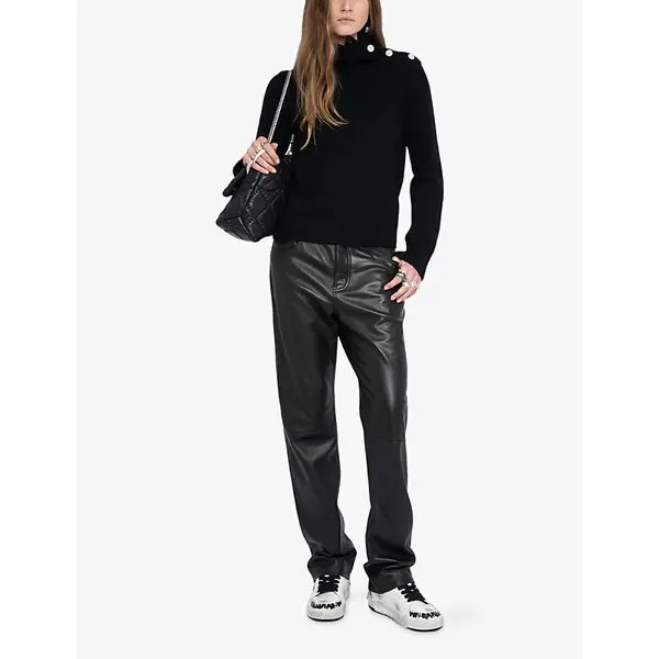 Zadig&Voltaire Nalma High-neck Cashmere Jumper
