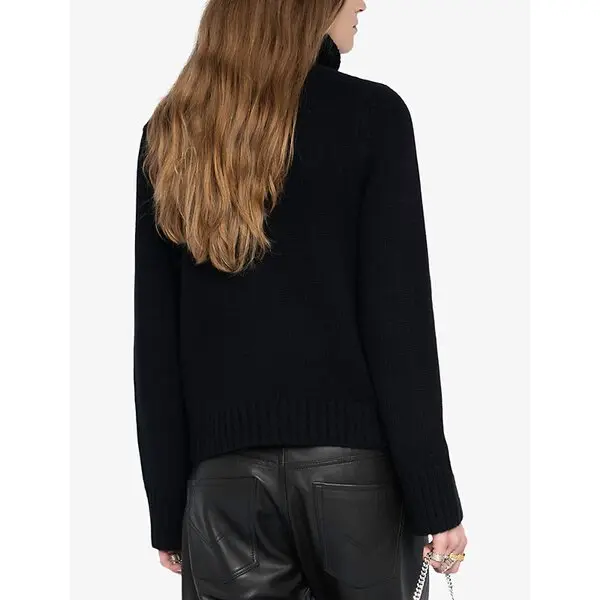 Zadig&Voltaire Nalma High-neck Cashmere Jumper