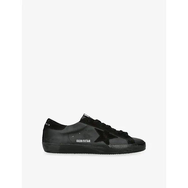 GOLDEN GOOSE Super Star Leather Trainers
