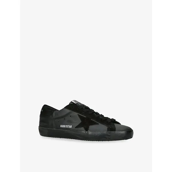 GOLDEN GOOSE Super Star Leather Trainers