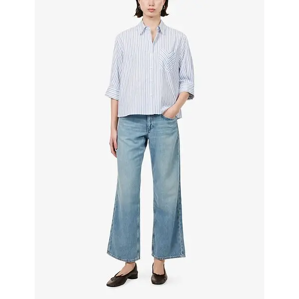 Rag & Bone Saige Low-rise Relaxed Jeans - Ldlow