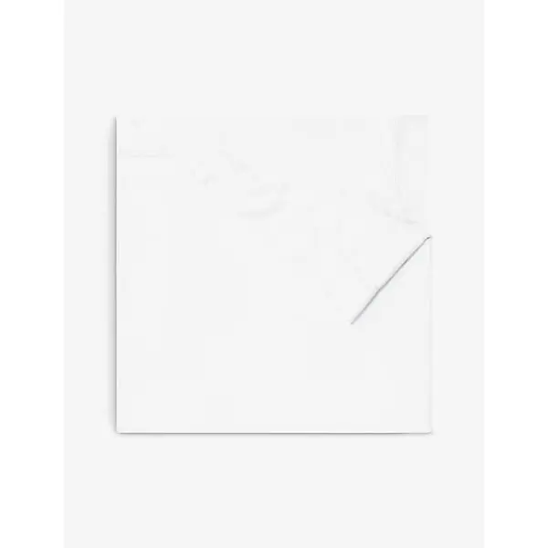 YVES DELORME Triomphe Cotton Duvet Cover - Blanc