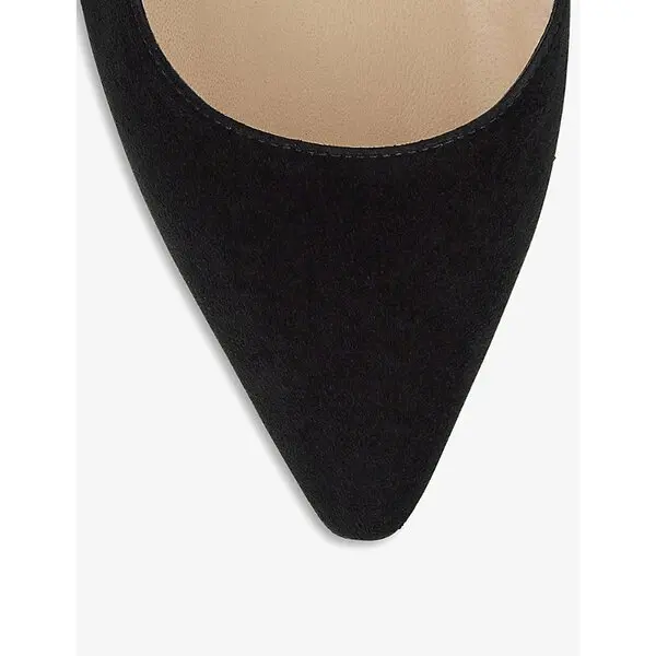 JIMMY CHOO Romy 85 Suede Pointed Toe Stiletto Pumps