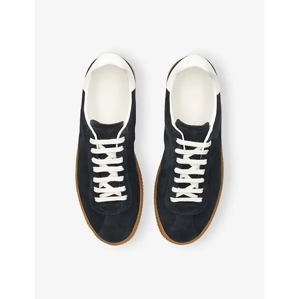 JAK Flow Suede Low-top Trainers - Navy