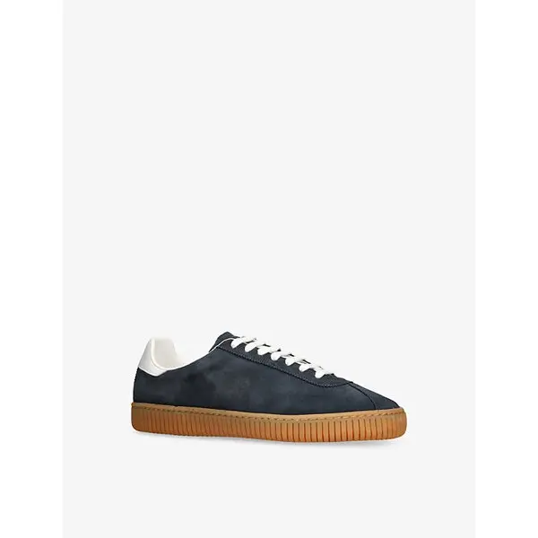JAK Flow Suede Low-top Trainers - Navy