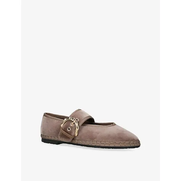 FLABELUS Sophie Velvet Ballet Flats