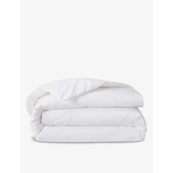 YVES DELORME Athena Cotton Super- Duvet Cover - Blanc