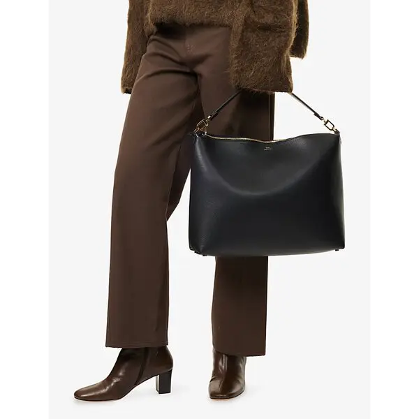TOTEME Bevel Leather Tote Bag