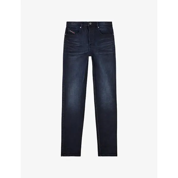 DIESEL® D-definitive Tapered-leg Denim-blend Jeans