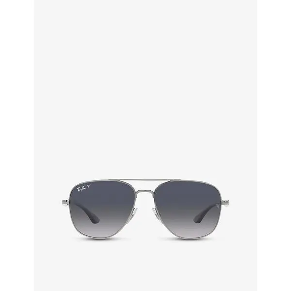 Ray-ban Aviator-frame Metal Sunglasses - Black