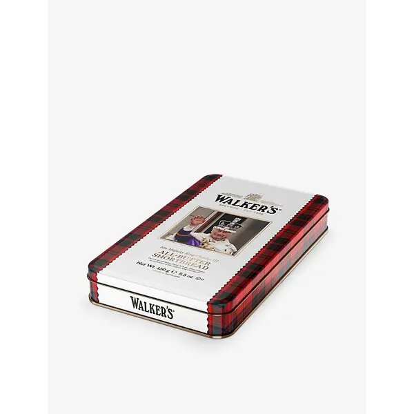 WALKERS King Charles Iii All-butter Shortbread Biscuit Tin 150g