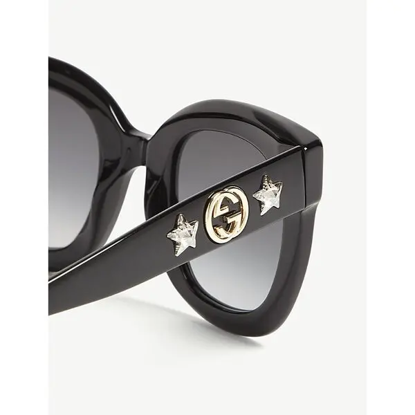 Gucci Gg0208 Oval-frame Sunglasses