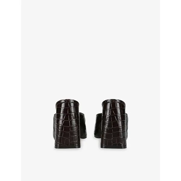 Valentino Garavani Vlogo 95 Leather Heeled Mules