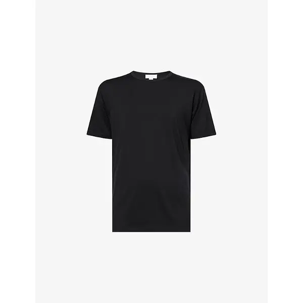 Sunspel Regular-fit Crewneck Stretch-jersey T-shirt