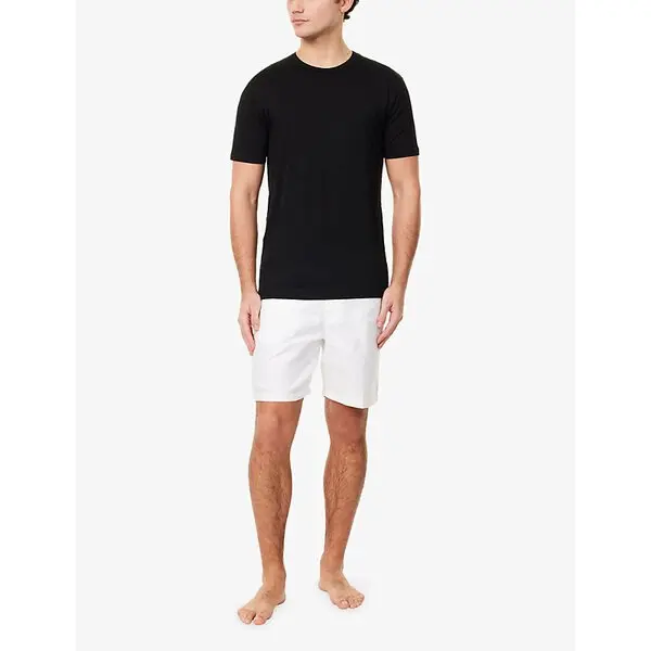 Sunspel Regular-fit Crewneck Stretch-jersey T-shirt