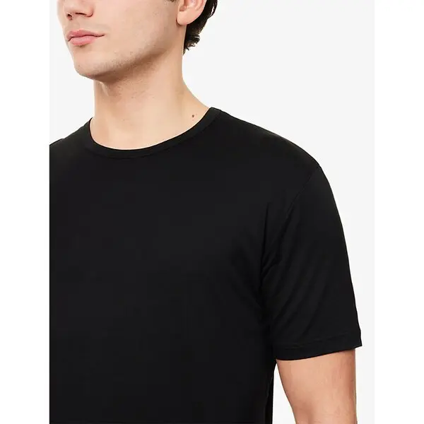 Sunspel Regular-fit Crewneck Stretch-jersey T-shirt