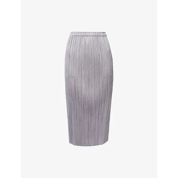 Issey Miyake Knitted Midi Skirt