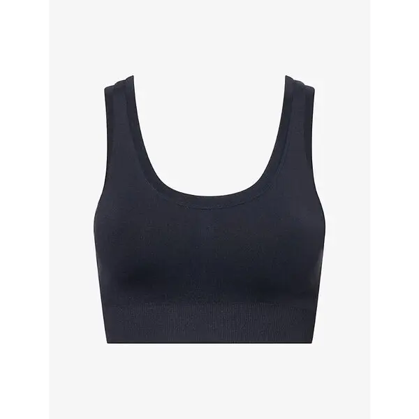 Hanro Touch Feeling Padded Stretch-woven Crop Top