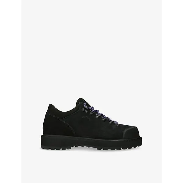 Diemme Cornaro Gomma Low-top Suede Boots - Black