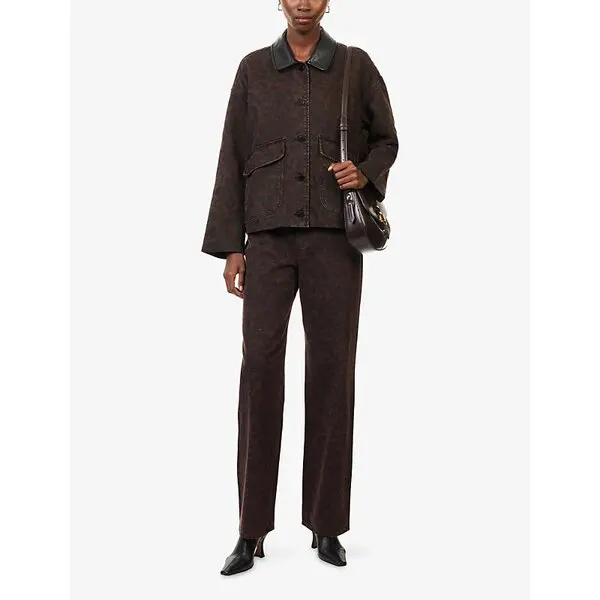Rag & Bone Shea Straight-leg Denim Trousers