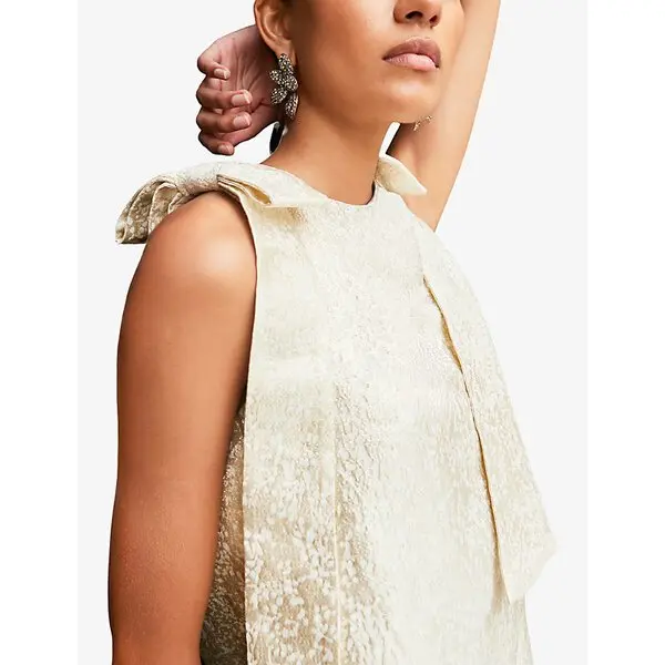 RO&ZO Heidi Jacquard Woven Mini Dress