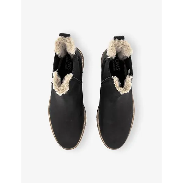 Toms Bennet Lined Suede Ankle Boots