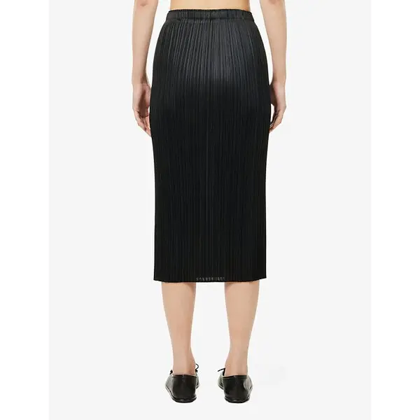 Issey Miyake Pleated Midi Skirt