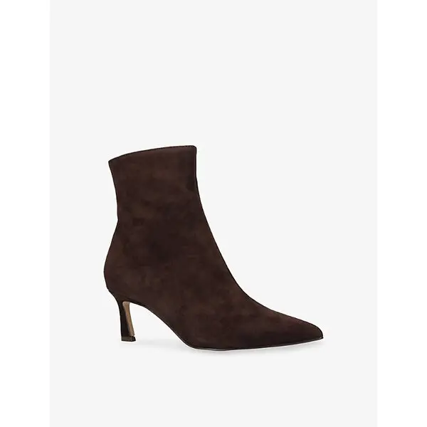 Steve Madden Lulah Suede Heeled Ankle Boots