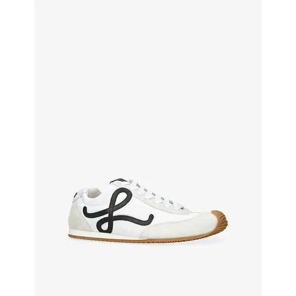Loewe Ballet Runner 2.0 Leather Low-top Trainers - White/comb