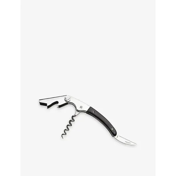 CLAUDE DOZORME Clos Laguiole Stainless-steel And Acrylic Corkscrew - Black