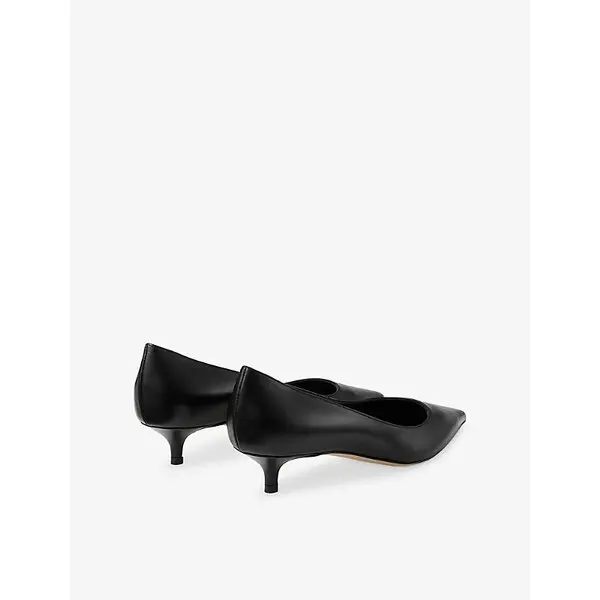 JIMMY CHOO Amelia 35 Leather Pumps - Black