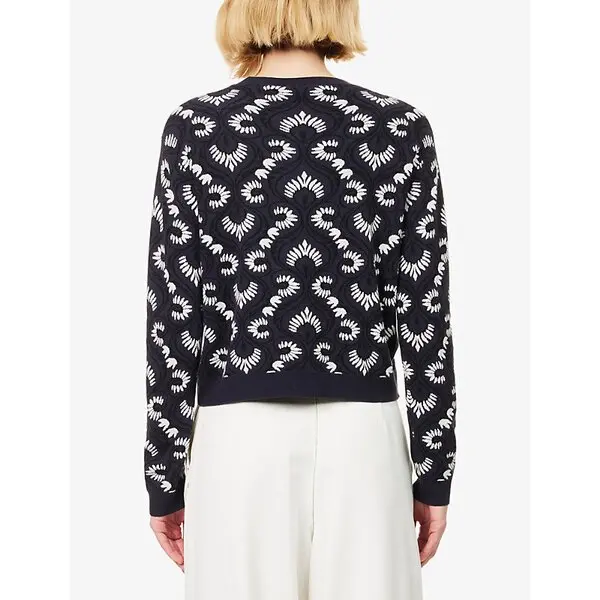 Max Mara Jacquard Knitted Jumper