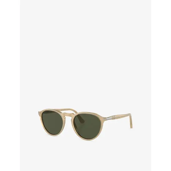 Persol Phantos-frame Acetate Sunglasses - Brown