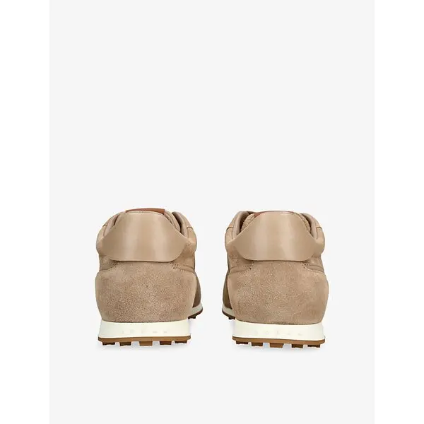 Hogan H699 Suede Trainers - Beige