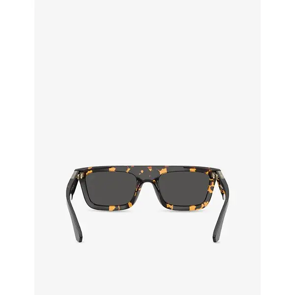 Burberry Pillow-frame Acetate Sunglasses