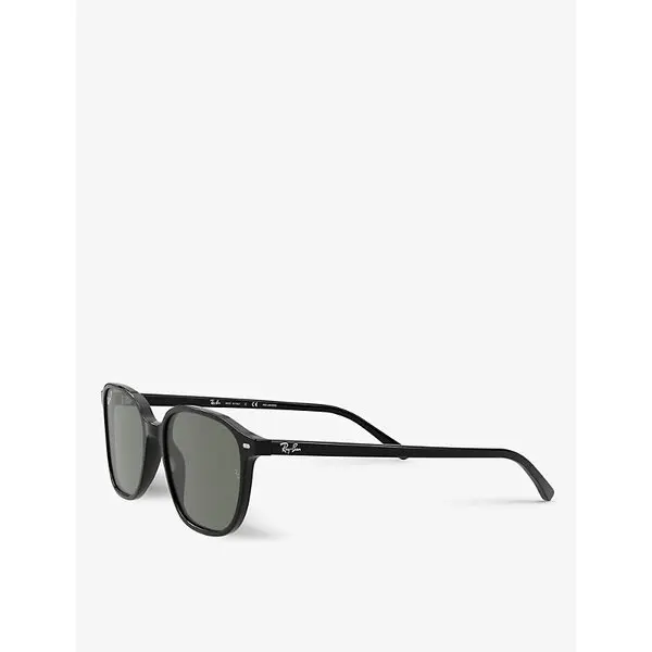 Ray-ban Acetate Square-frame Sunglasses - Black