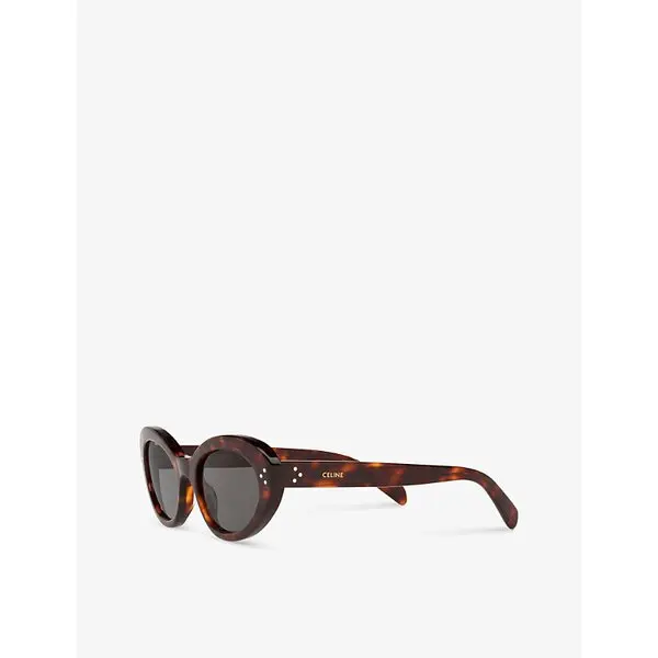 Celine Cat-eye Tortoiseshell Acetate Sunglasses